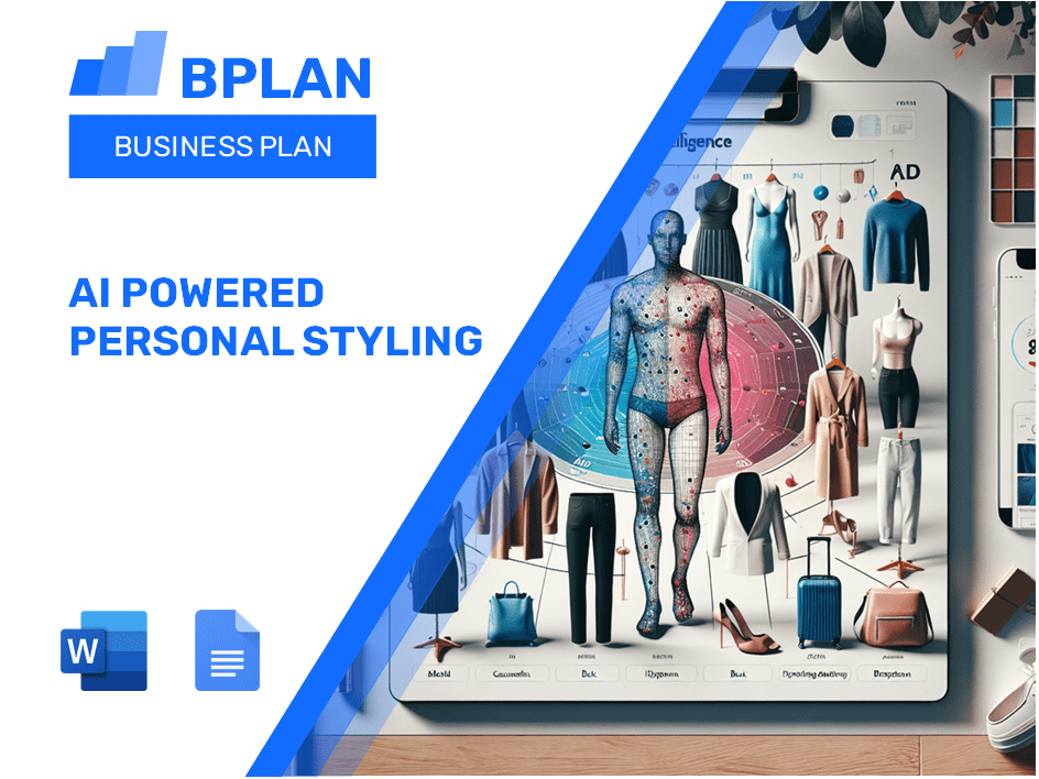 AI Personal Styling Business Plan Template - BPlan AI