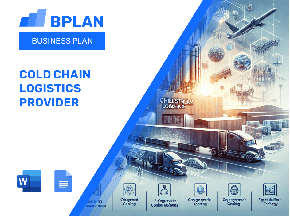 Cold Chain Logistics Business Plan Template - BPlan AI