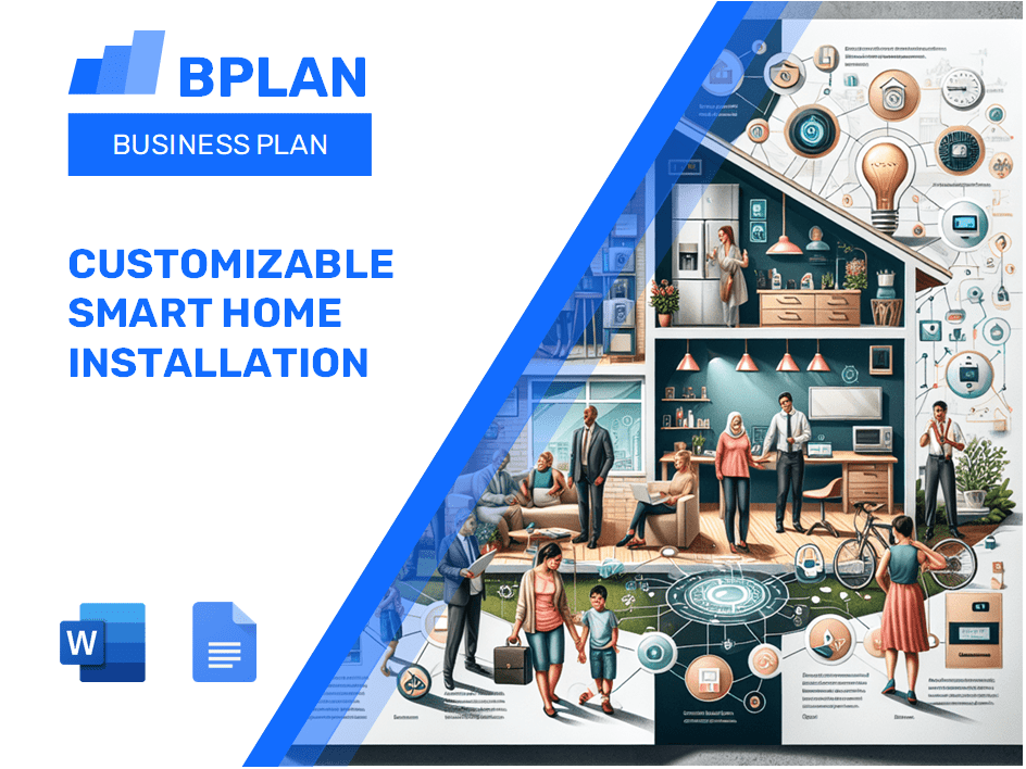 Smart Home Installation Business Plan Template - BPlan AI