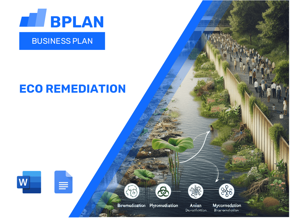 Eco Remediation Business Plan Template