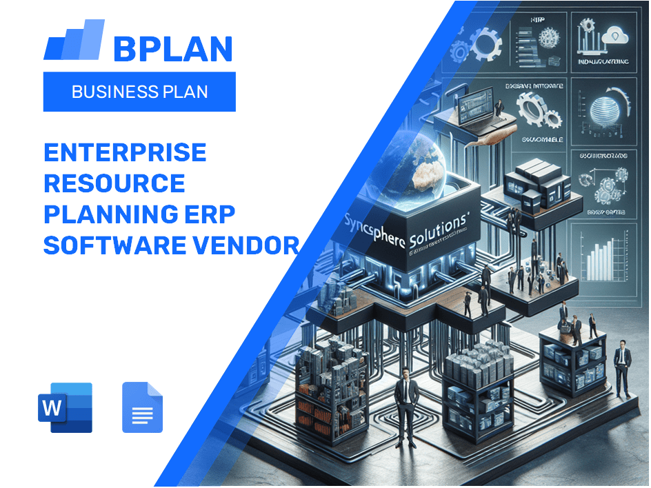 ERP Software Business Plan Template - BPlan AI