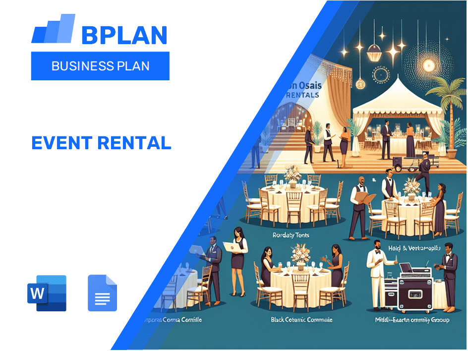 Event Rental Business Plan - BPlan AI