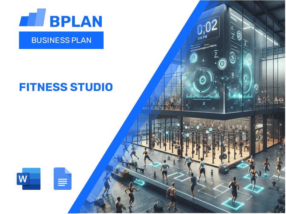 Fitness Studio Business Plan Template - BPlan AI