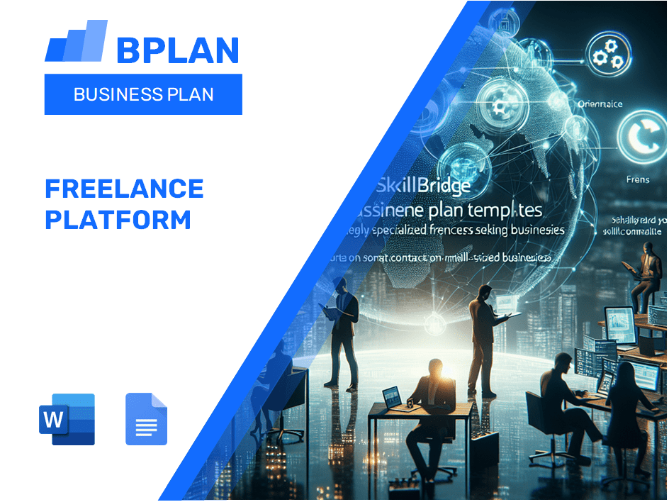 Freelance Platform Business Plan Template - BPlan AI