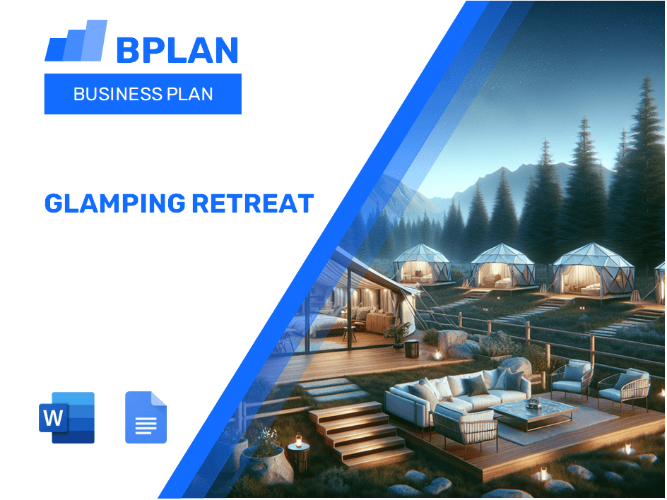 Glamping Business Plan Template - BPlan AI
