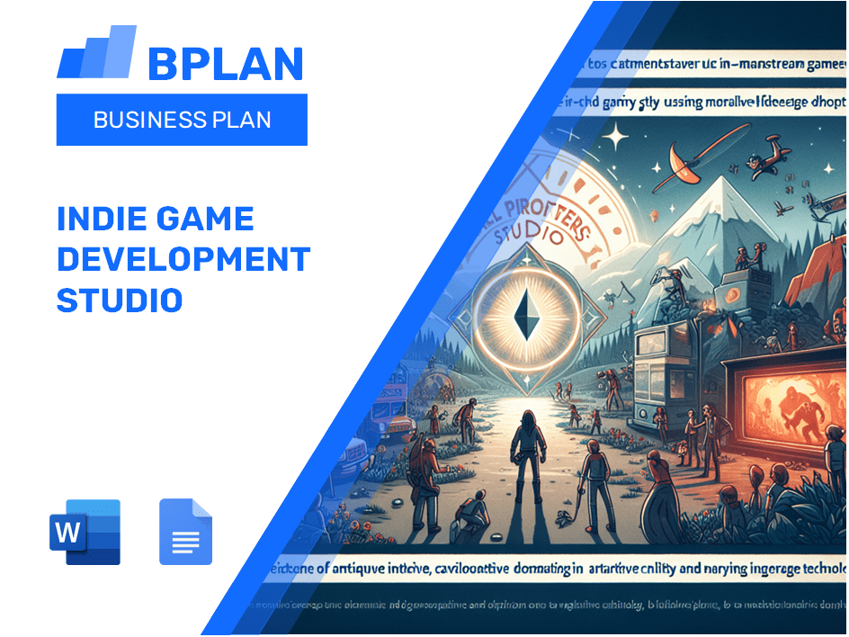 Indie Game Development Studio Business Plan - BPlan AI