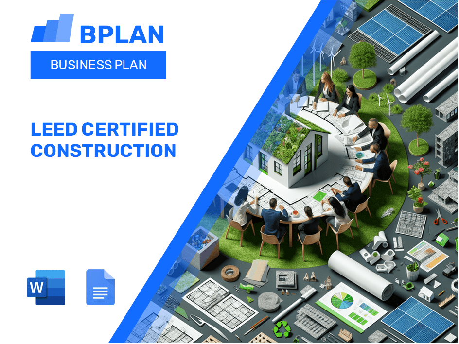 LEED Certified Construction Business Plan - BPlan AI