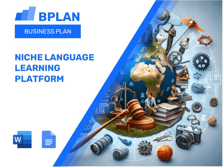 Niche Language Learning Platform Business Plan - BPlan AI