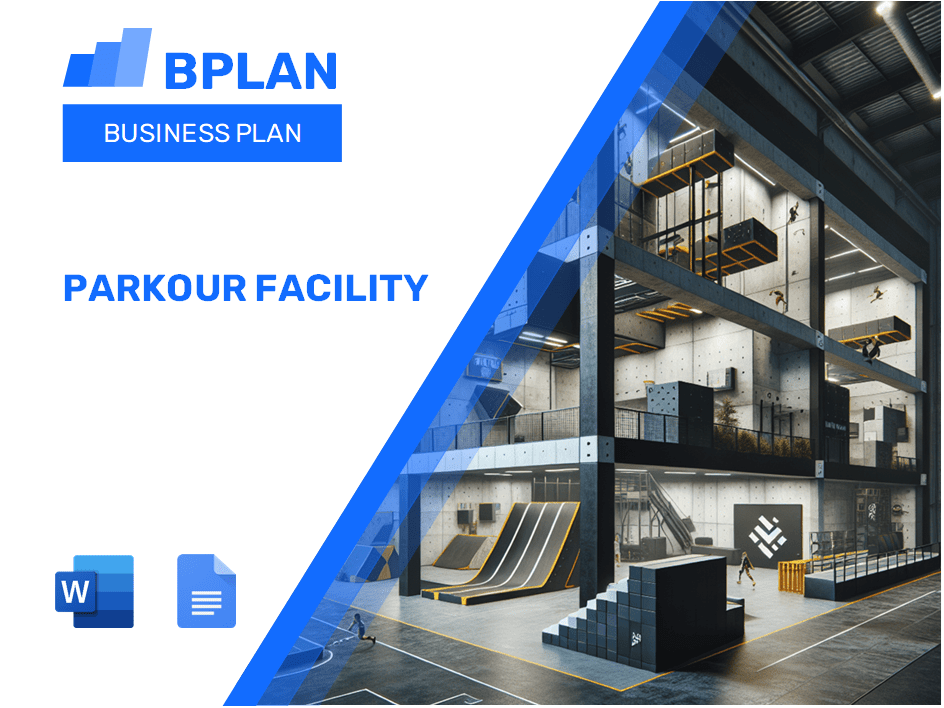 Parkour Facility Business Plan Template - BPlan AI