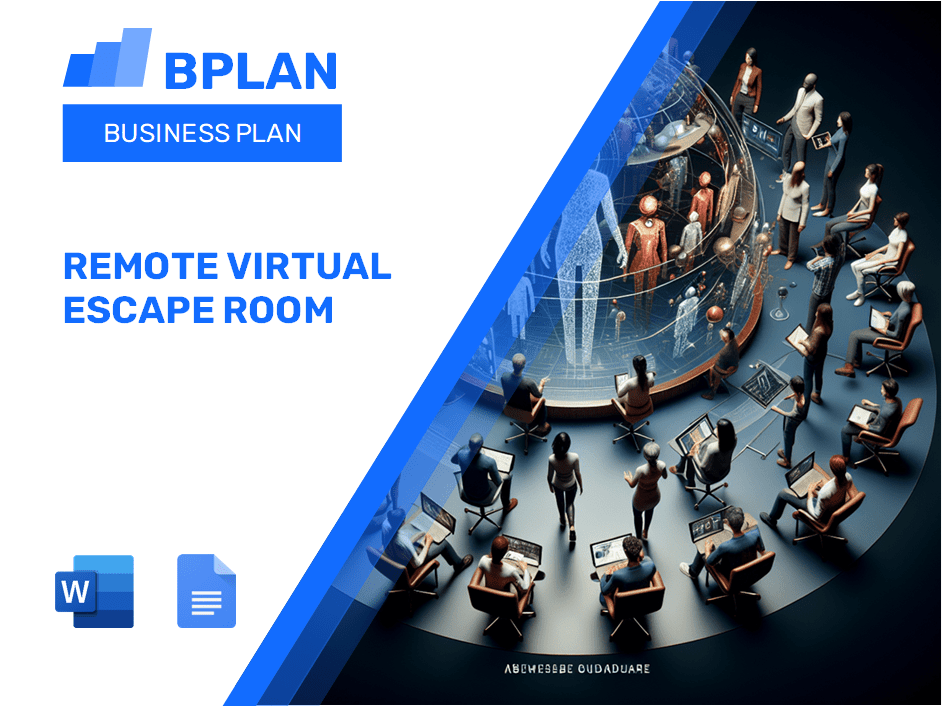 Remote Virtual Escape Room Business Plan - BPlan AI