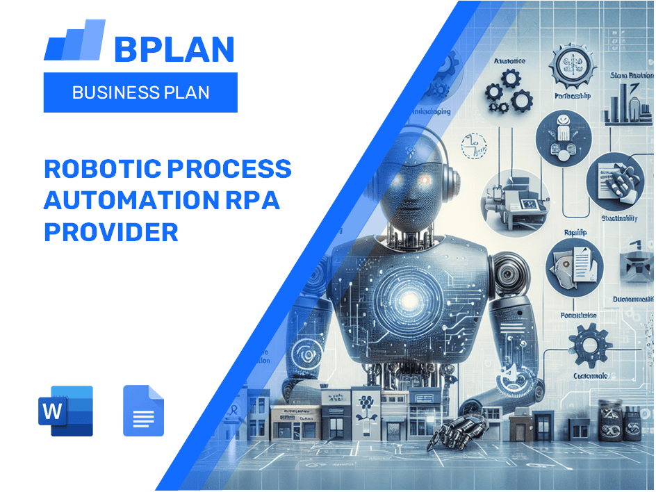 RPA Business Plan Template for RPA Companies - BPlan AI