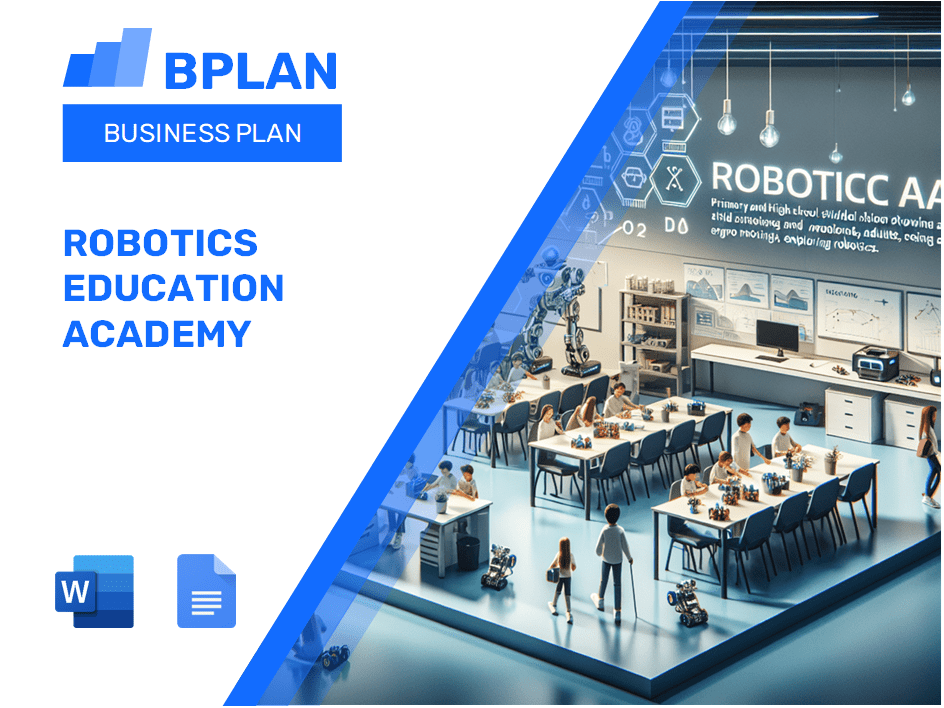 Robotics Education Academy Business Plan - BPlan AI