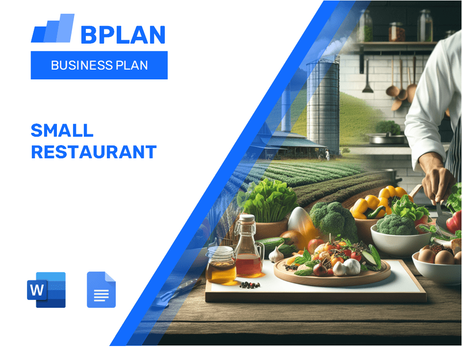 Small Restaurant Business Plan Template - BPlan AI