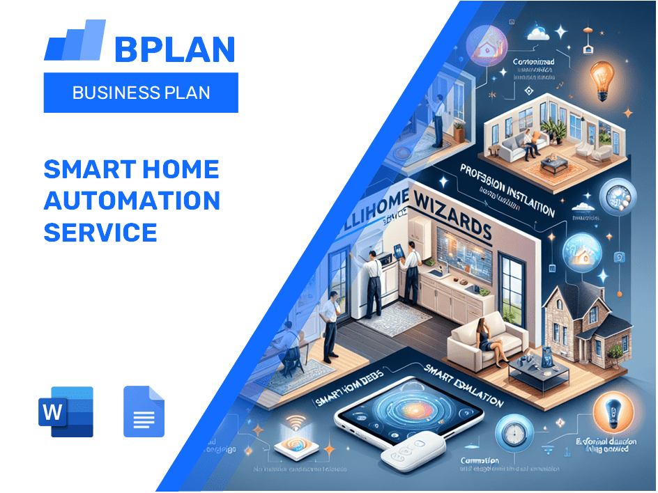 Smart Home Automation Business Plan Template - BPlan AI