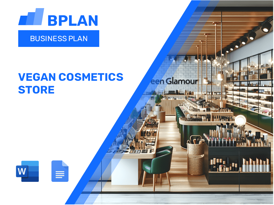 Vegan Cosmetics Store Business Plan - BPlan AI