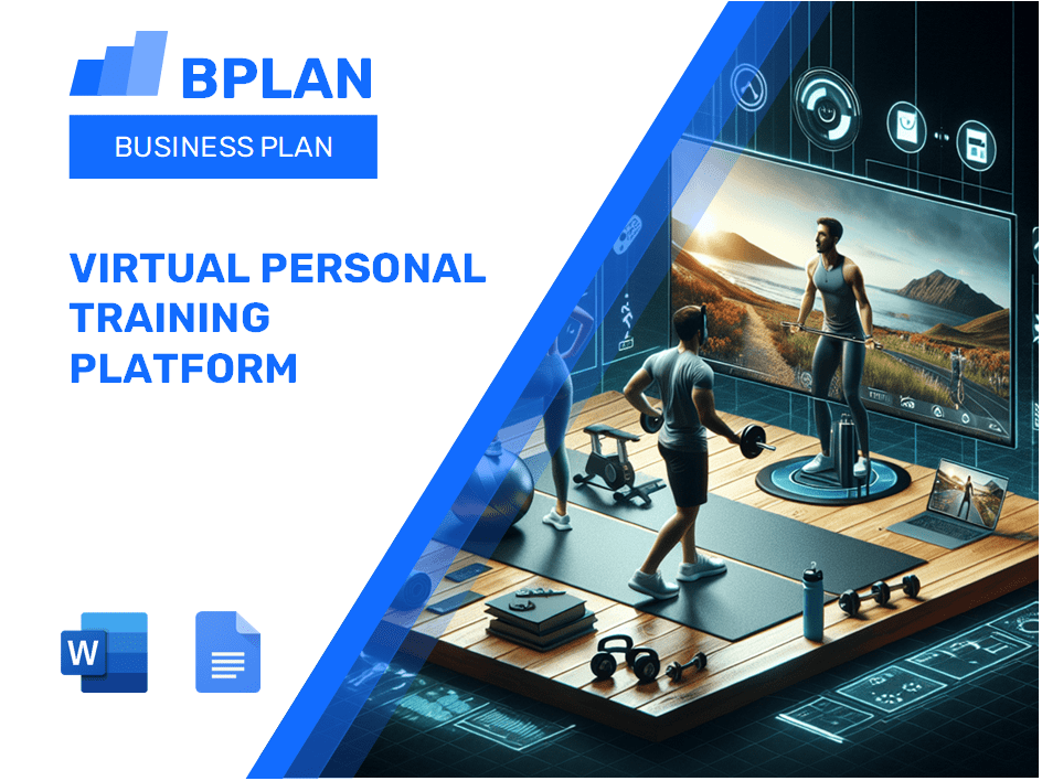 Virtual Personal Training Business Plan Template - BPlan AI