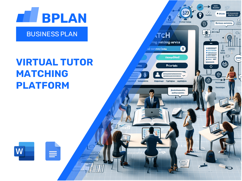 Virtual Tutor Matching Platform Business Plan Template
