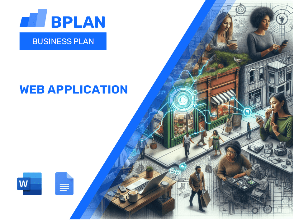 Web Application Business Plan Template - BPlan AI