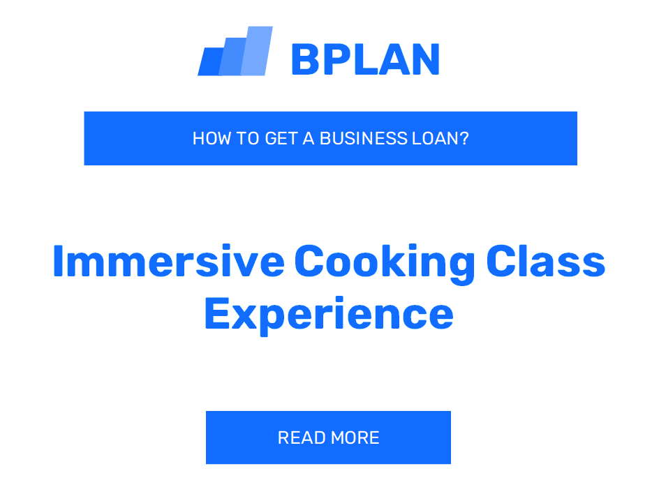 Unlock Funding for Your Immersive Cooking Class Business Now! - BPlan AI