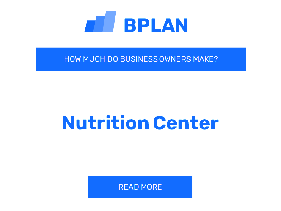 How much do Nutrition Center owners REALLY earn? Discover the truth now!