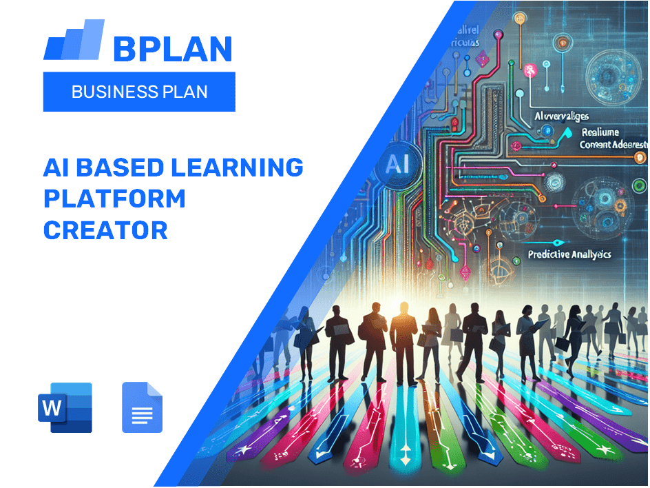 AI Based Learning Platform Creator Business Plan - BPlan AI