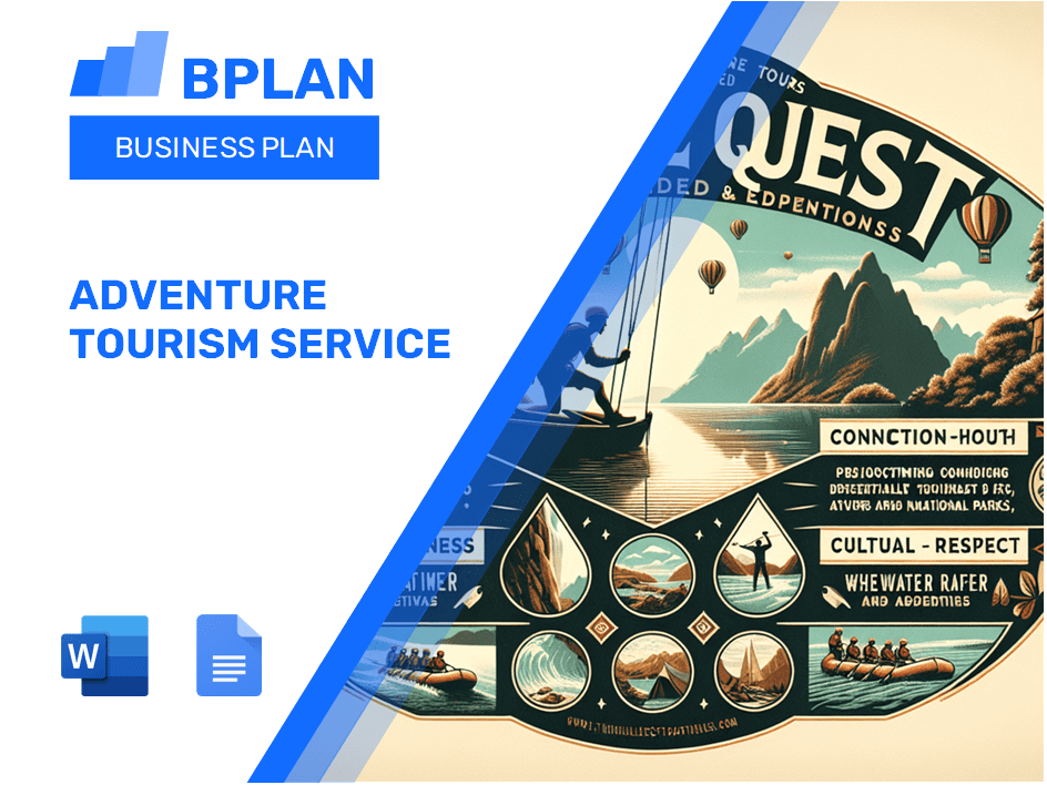 Adventure Tourism Business Plan Template