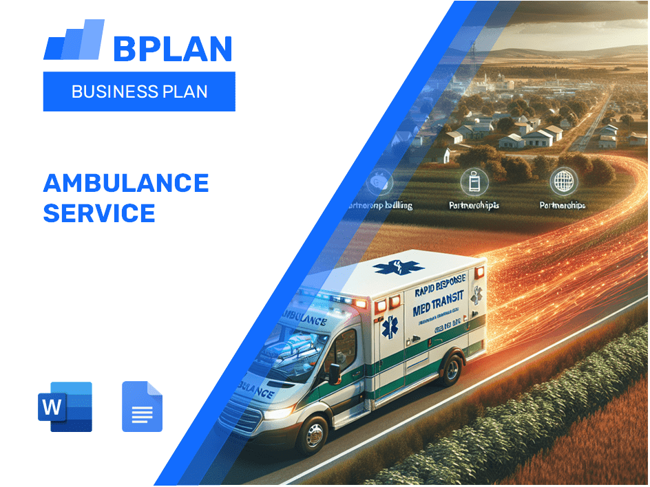 Ambulance Service Business Plan Template - BPlan AI
