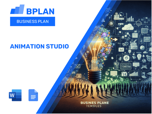 Animation Studio Business Plan Template