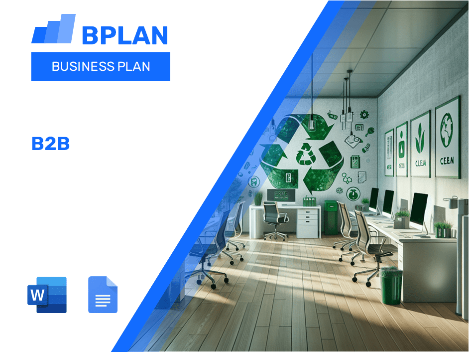 B2B Business Plan Template - BPlan AI