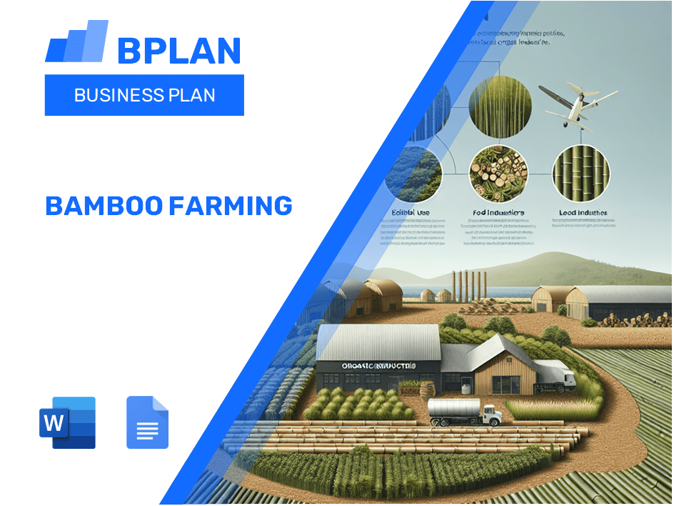 Bamboo Farming Business Plan Template - BPlan AI
