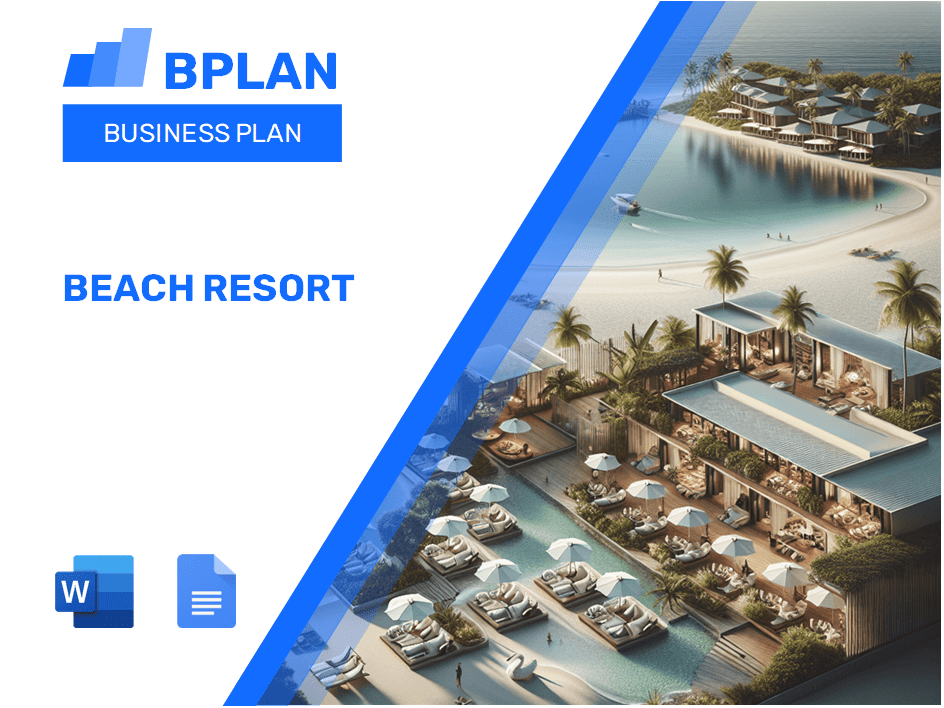 Beach Resort Business Plan Template