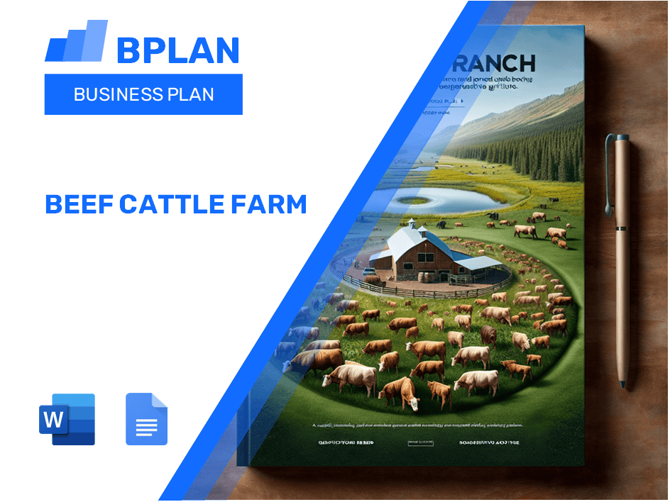 Beef Cattle Farm Business Plan Template - BPlan AI