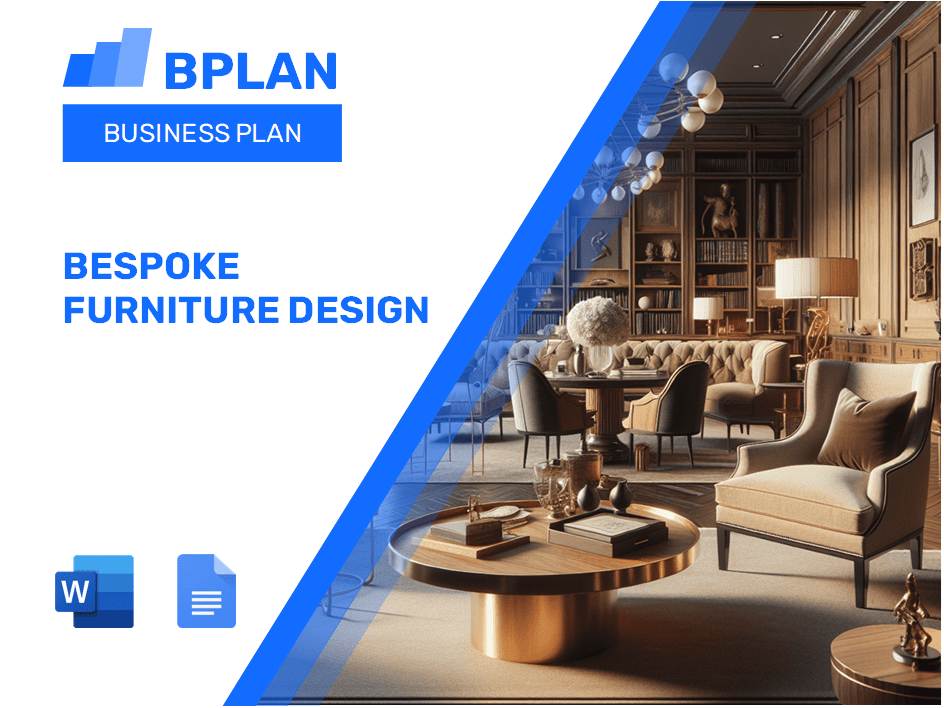 Bespoke Furniture Design Business Plan Template - BPlan AI