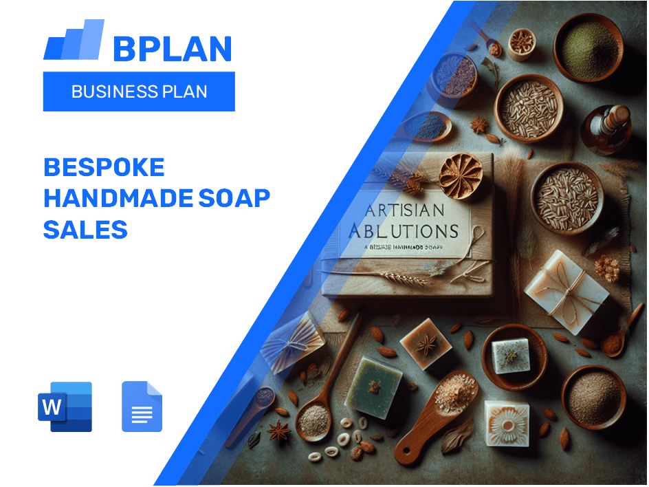 Handmade Soap Business Plan Template