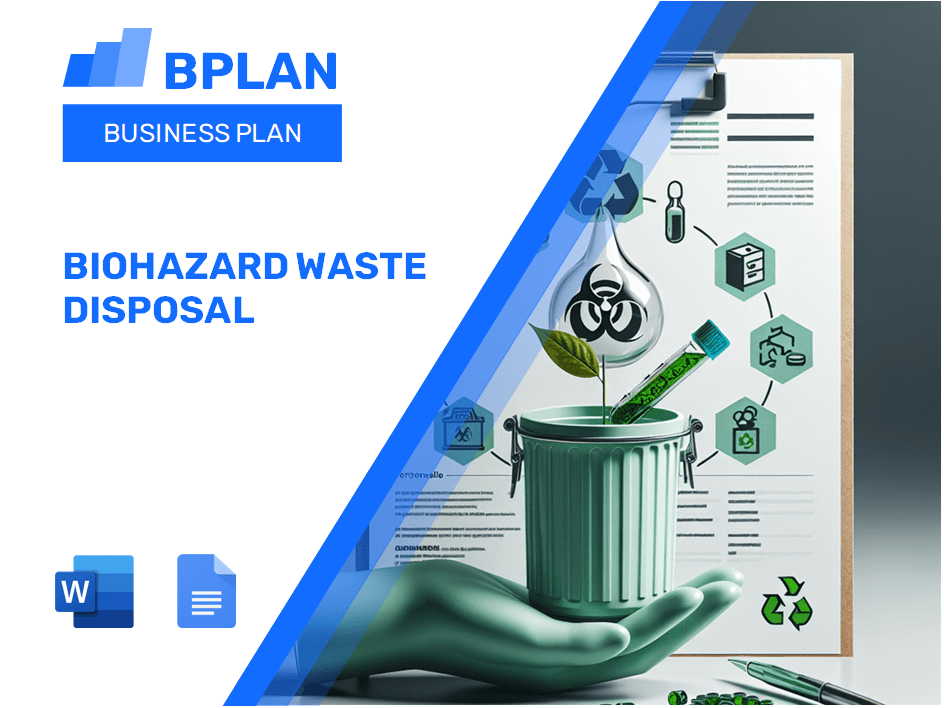 Biohazard Waste Disposal Business Plan Template - BPlan AI