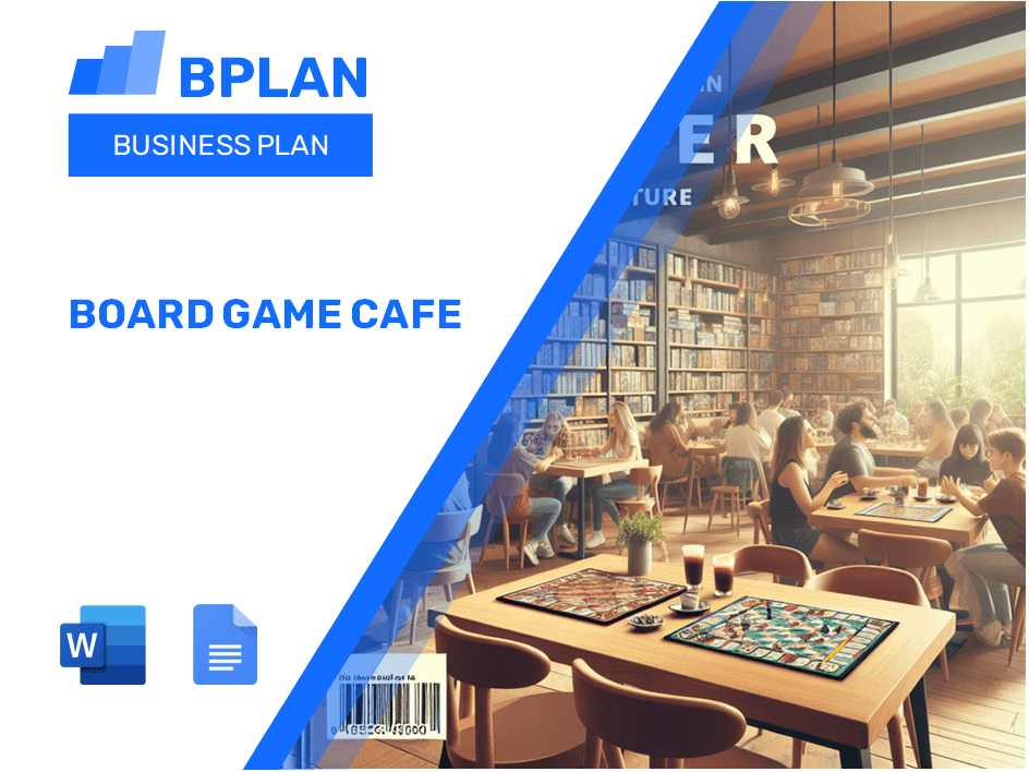 Board Game Cafe Business Plan - BPlan AI