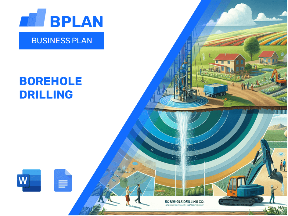 Borehole Drilling Business Plan Template