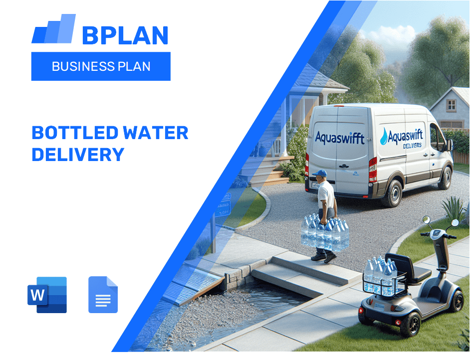 Bottled Water Delivery Business Plan