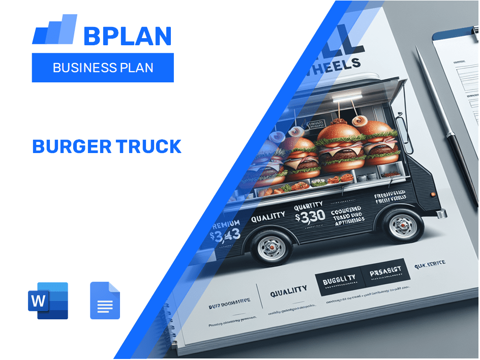 Burger Truck Business Plan Template & Example