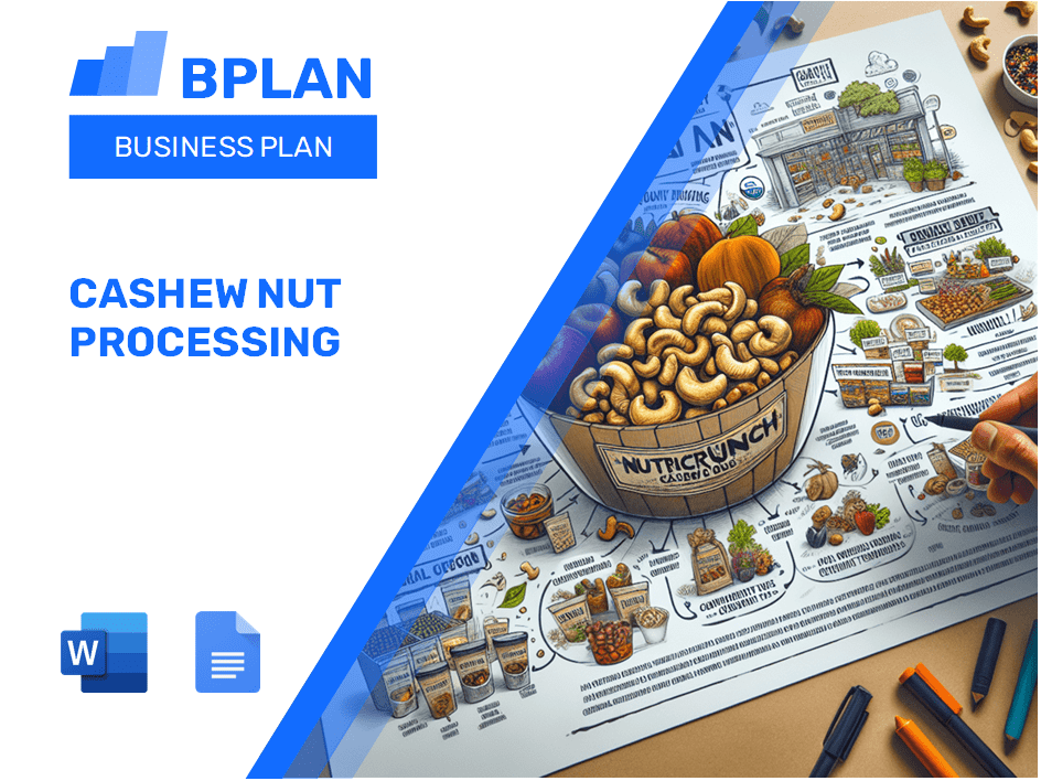 Cashew Nut Processing Business Plan Template - BPlan AI