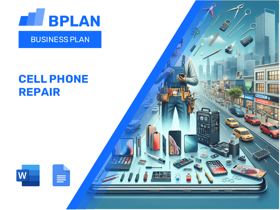 Cell Phone Repair Business Plan Template