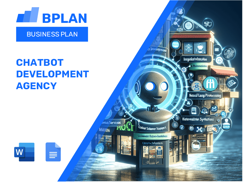 Chatbot Development Agency Business Plan Template - BPlan AI