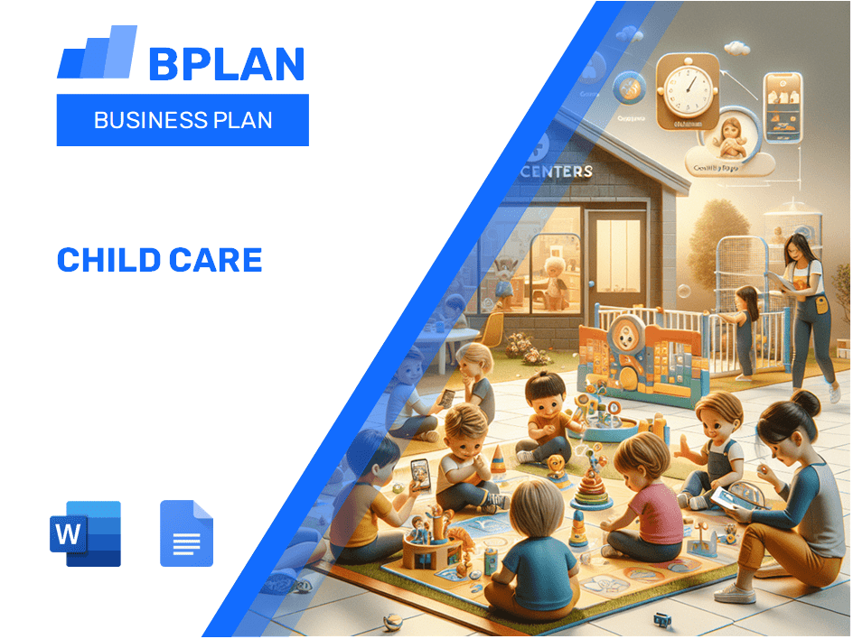 Child Care Business Plan Template for 2024