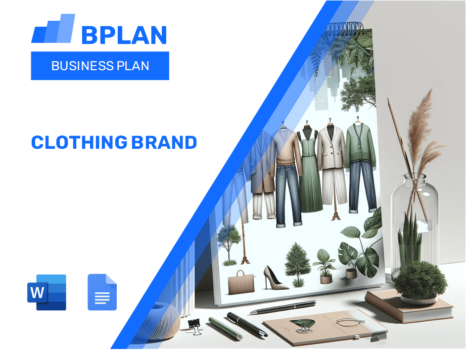 Clothing Line Business Plan Template