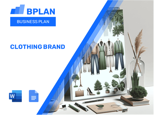Clothing Line Business Plan Template