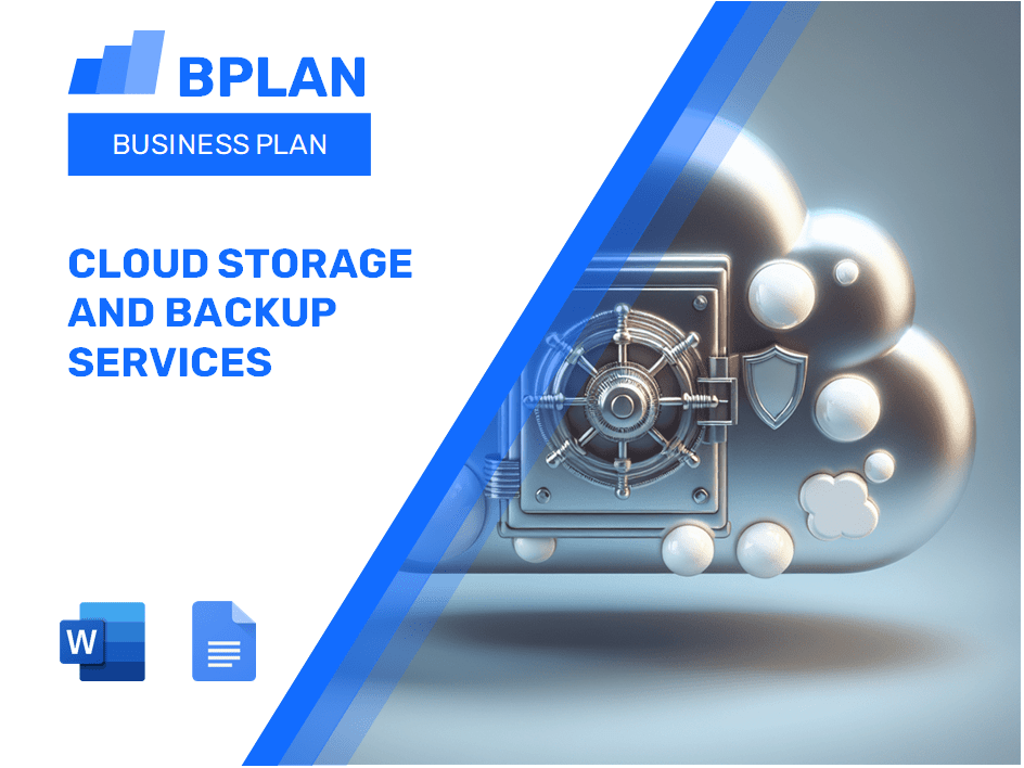 Cloud Storage Backup Business Plan - BPlan AI