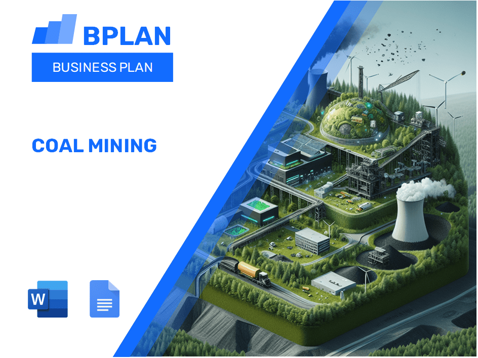 Coal Mining Business Plan Template - BPlan AI