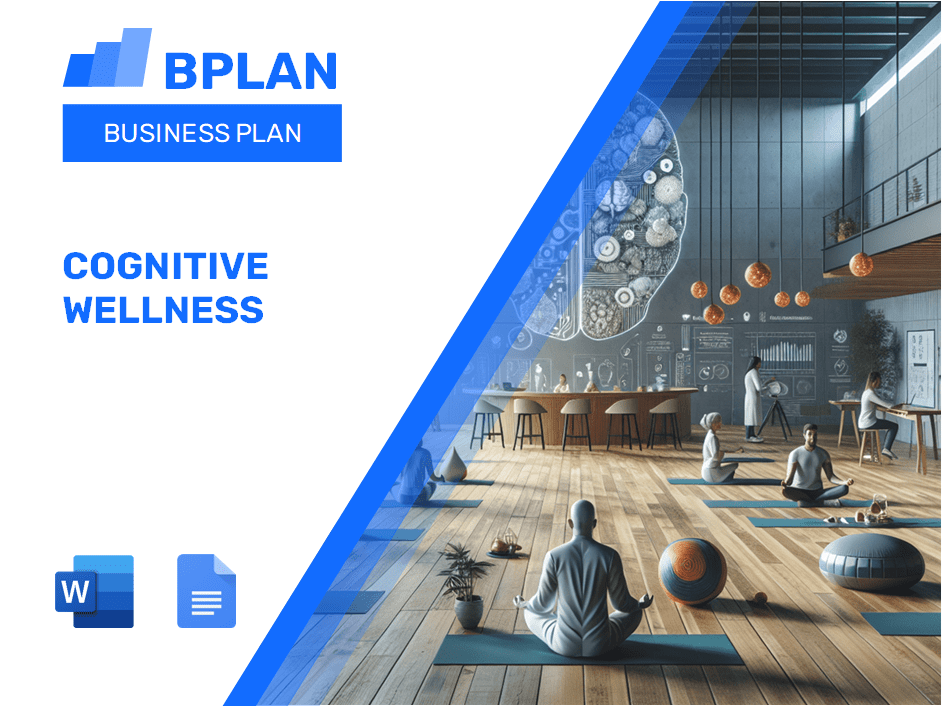 Cognitive Wellness Business Plan