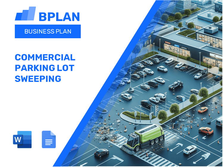 Parking Lot Sweeping Business Plan Template - BPlan AI