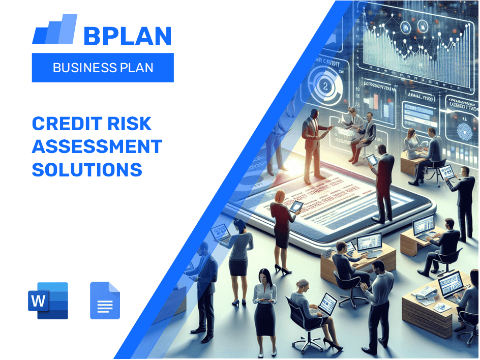 Credit Risk Assessment Solutions Business Plan